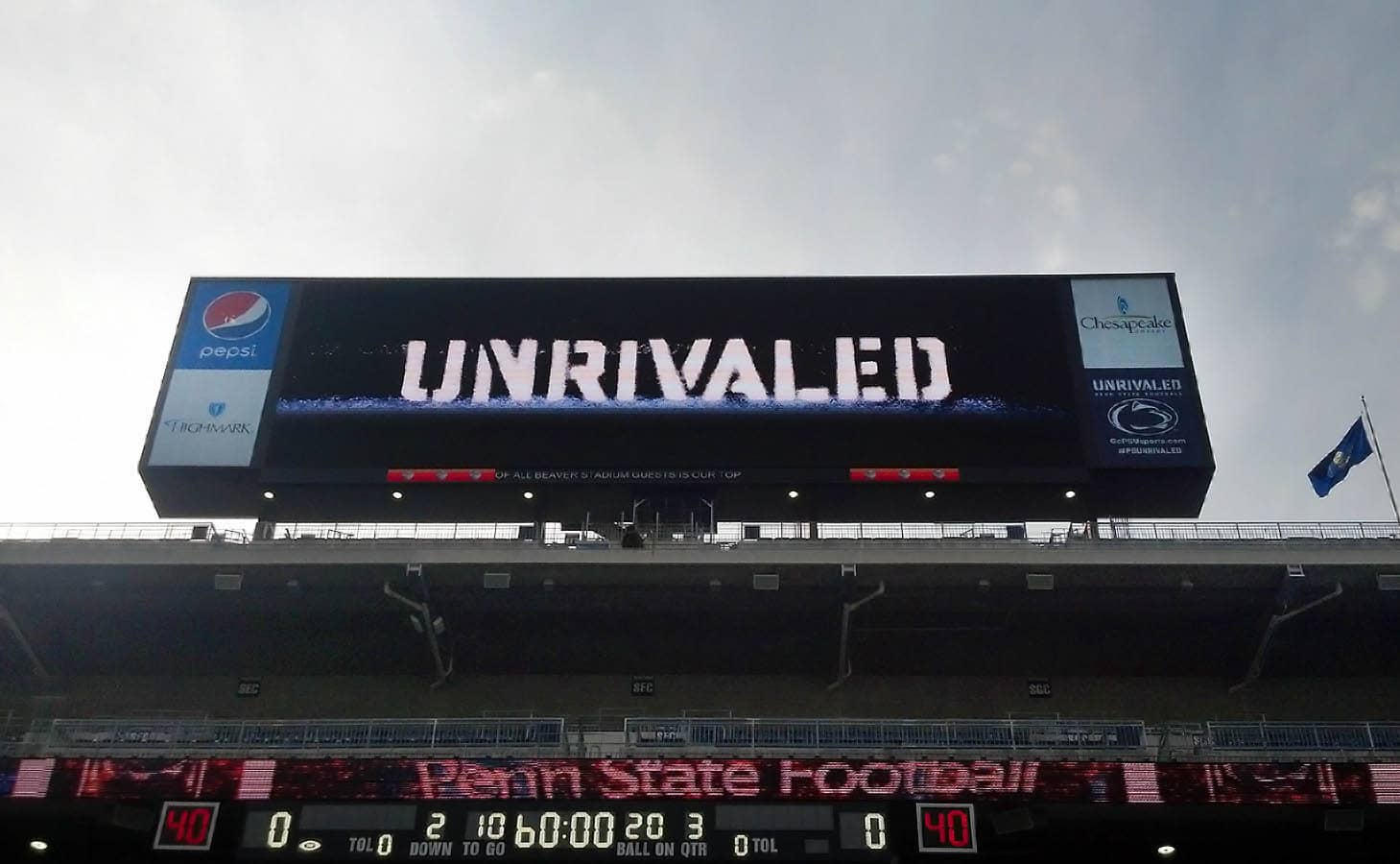 DANLEY JERICHO HORNS COVER BEAVER STADIUM | Danley Sound Labs